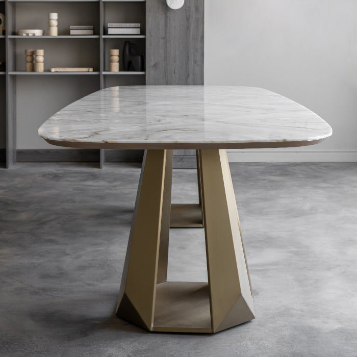 Gloria Dining Table Set 10 Chairs – Tanatel Furniture