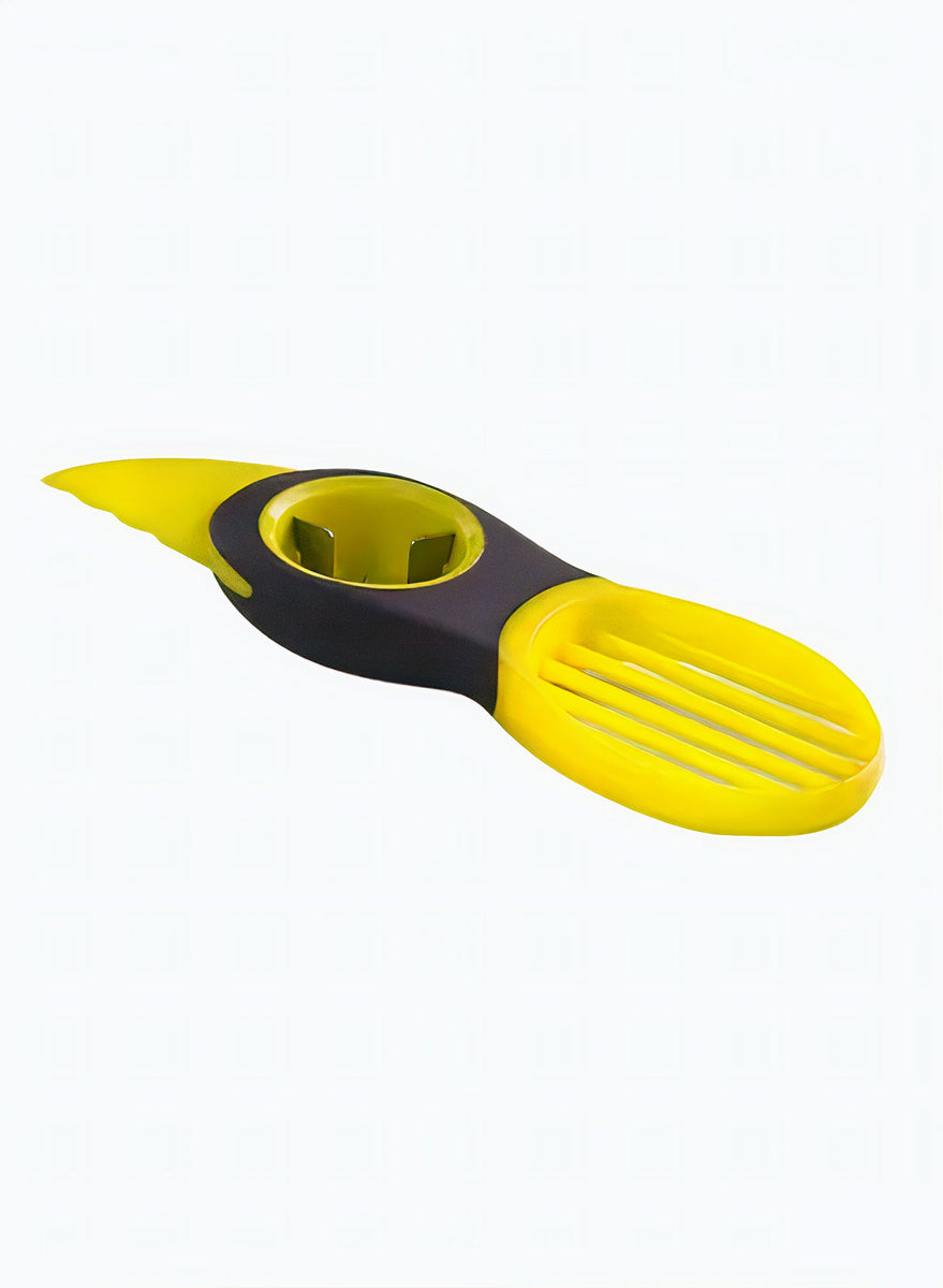 Silicon Avocado Slicer Yellow/Black – Tanatel Furniture